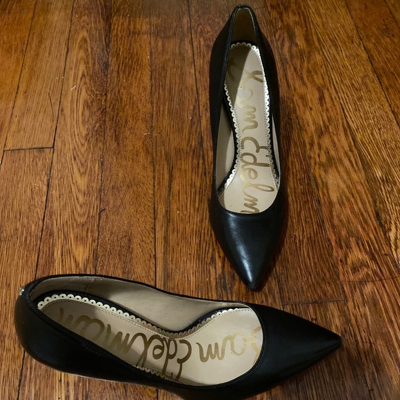 Sam Edelman | Shoes | Sam Edelman Hazel Black Pumps | Poshmark